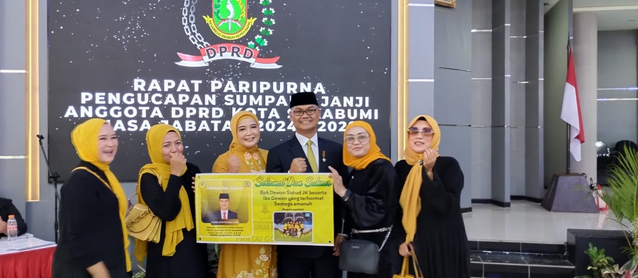 Dilantik jadi Anggota DPRD Kota Sukabumi, Suhud Jaya Kusuma S.kom Siap ...